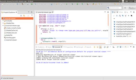 Visual Servoing Platform Tutorial How To Import A Cmake Project That