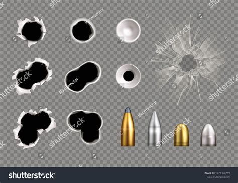 Bullet Holes In Glass Forensics