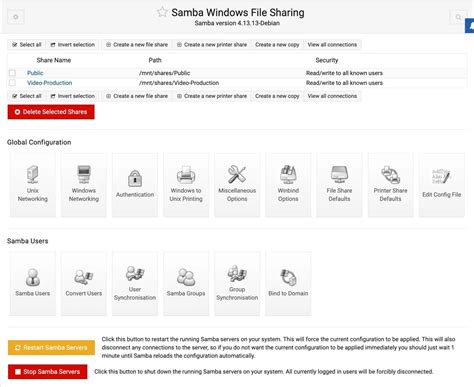 samba file server our home lab