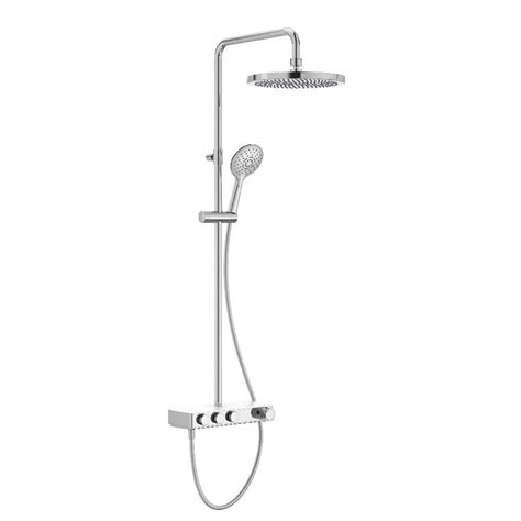 Index T Switch Columna De Ducha Termostática Con Repisa Baníssimo