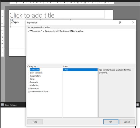 Opening Paginated Reports From Model Driven Power Apps Dynamics Customer Engagement