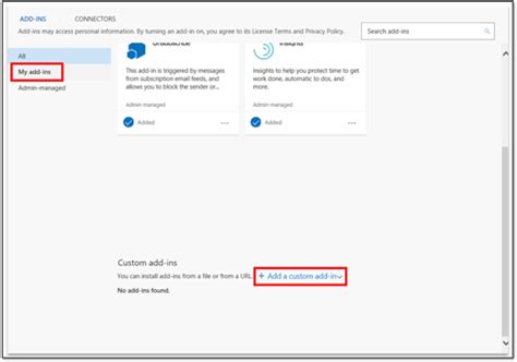 Installing Phishnotify Xml For Office 365 And Outlook