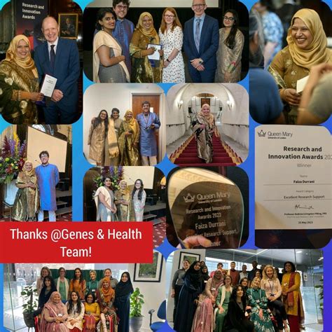Dr Faiza Gul Durrani On Linkedin Glimpse Of The Queen Mary University