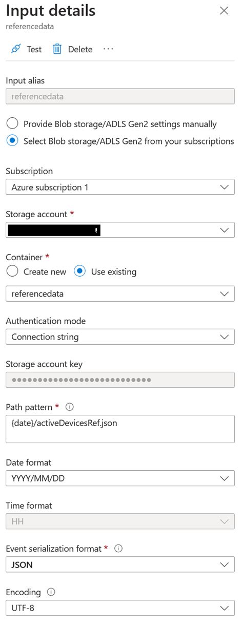 unable to retrieve data from reference dataset in azure stream