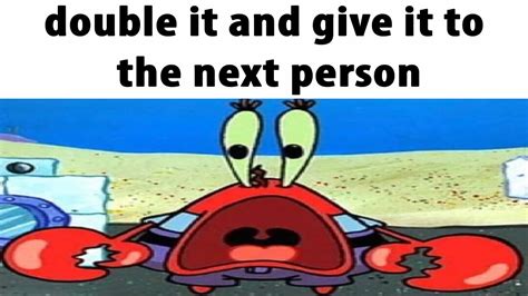 Double It And Give It To The Next Person Youtube