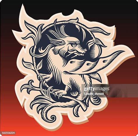Dragon Wing Tattoos Photos And Premium High Res Pictures Getty Images