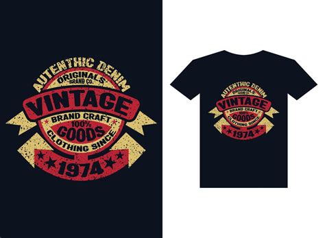 Old Type Vintage Tshirt Design Template 20823777 Vector Art At Vecteezy