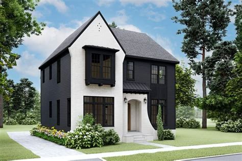 Plan 50203ph 3 Bed Transitional Tudor House Plan 2796 Sq Ft 3 Bed Transitional Tudor Home