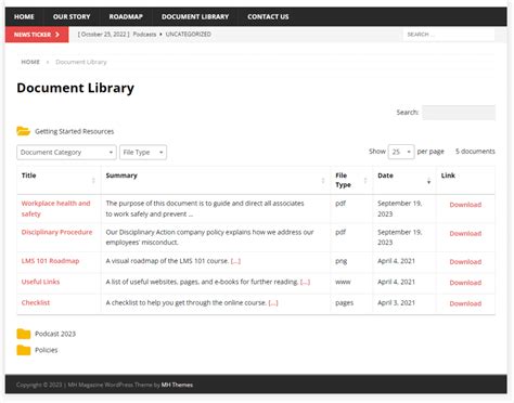 Build A Wordpress Document Resource Library Tips And Tools