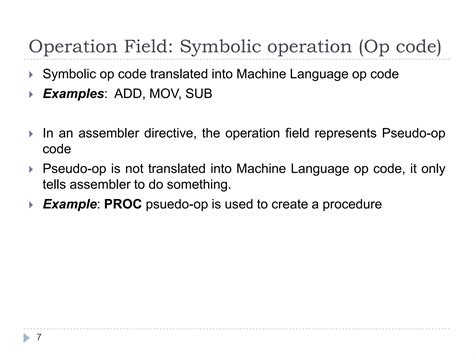 Assembly Language Basics Ppt