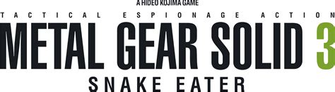 Metal Gear Solid Snake Eater Logo Png Clipart