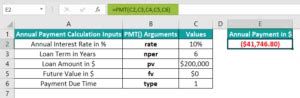 PMT Function In Excel Formula Examples How To Use