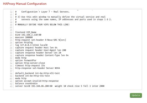 helping this customer migrate seamlessly from snapt nova loadbalancer