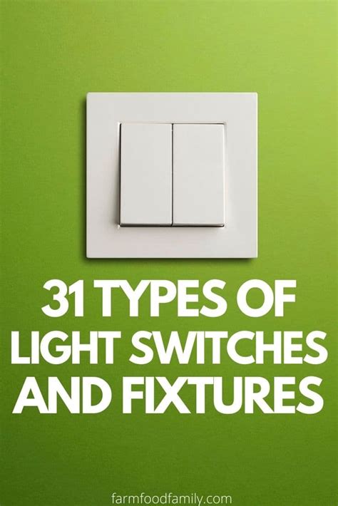 Different Types Of Light Switches Dimmers And Fixtures With Pictures