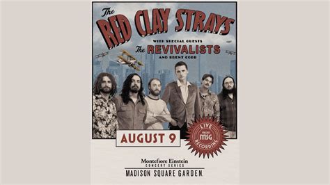 The Red Clay Strays To Headline Madison Square Garden In August 2026