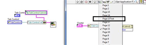 Solved How To Create A Type Def Of A Tab Control Ni Community