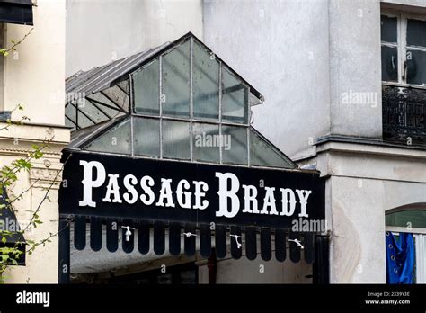 Sign At The Entrance To The Passage Brady A Pedestrian Passageway
