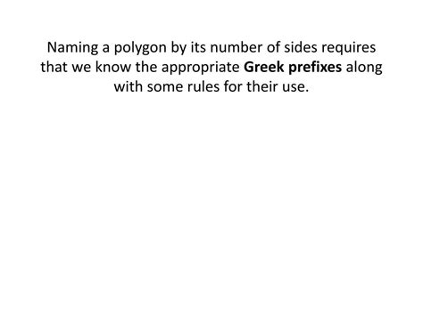 PPT Naming Polygons PowerPoint Presentation Free Download ID