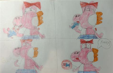 Giantess Mina Eats Pikachu Lucas By Martinyoshi2003 On Deviantart