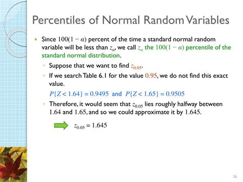ppt chapter 6 normal random variable powerpoint presentation free