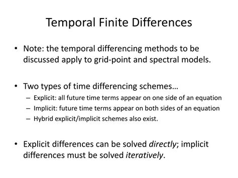 Ppt Finite Difference Methods Powerpoint Presentation Free Download Id5586060