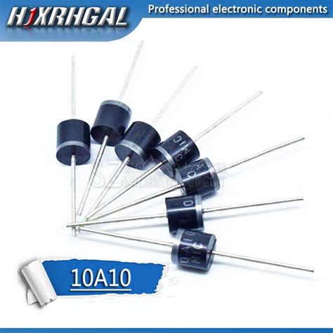 1pcs Electrical Axial Rectifier Diode 10a10 R 6 Di Vicedeal