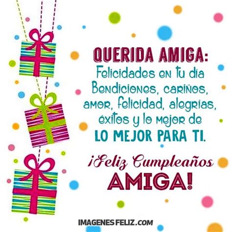 Feliz Cumpleaños Amiga