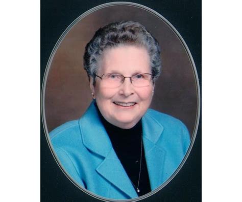 Barbara Frances Schumann Obituary 2025 Chesire Ct Alderson Ford