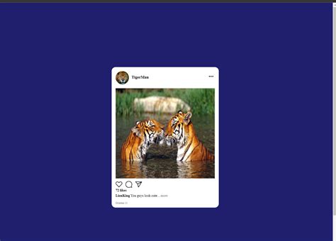 Github Purplefox Proinstagram Post Replica