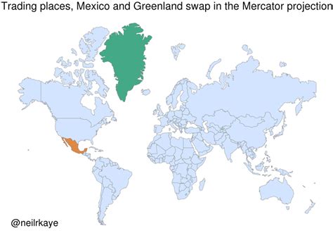 Mercator Projection Distortion