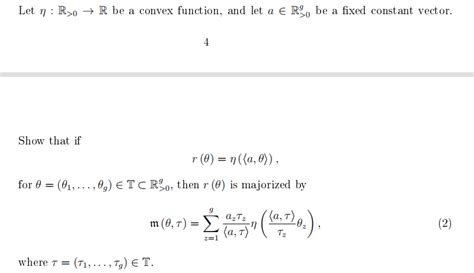 let η r 0 → r be a convex function and let a ∈