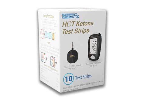 Glucorx Hct Ketone Testing Strips 10 Pro Chemist