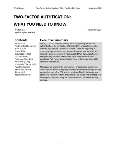 two factor authentication pdf password authentication