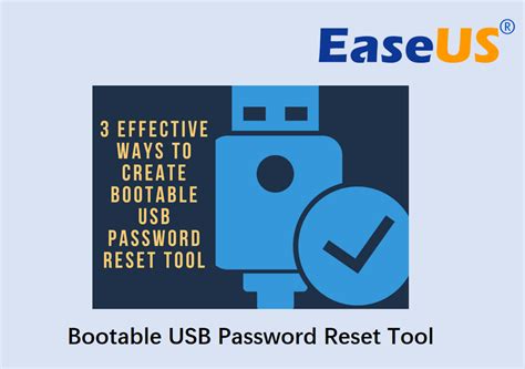 How To Create Bootable USB Password Reset Tool In