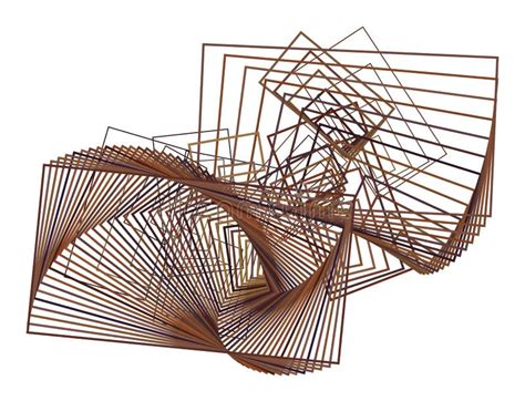 Color Abstract Square Rectangle Geometric Pattern Generative Art Background Surface Cover