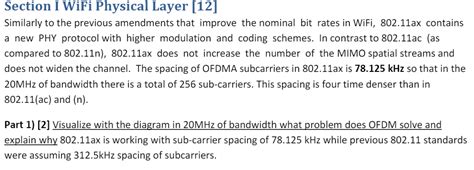 Section I Wifi Physical Layer 12 Similarly To The