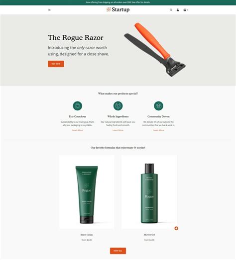 17 Tema Shopify Minimal Dengan Desain Bersih And Minimalis