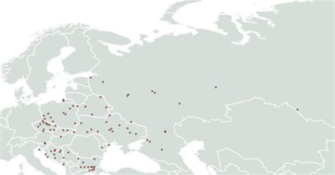 Cities And Towns With Names Containing Proto Slavic Gordъ Root