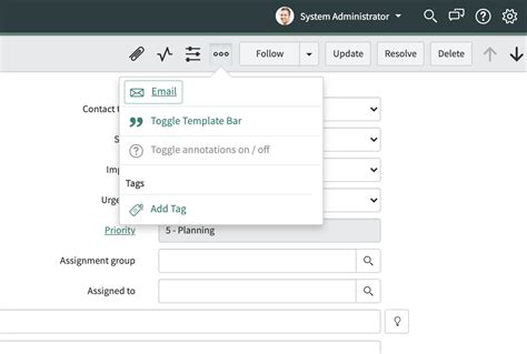 Add The Email Client To Any Application In ServiceNow The Snowball