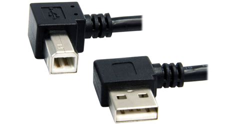 Startech M A Male Right Angle To B Male Right