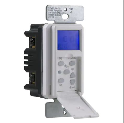 Switch Digital Timer 7 Day Schedule Program Voltex Systems