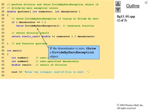 Ppt Chapter 13 Exception Handling Powerpoint Presentation Free Download Id6602221