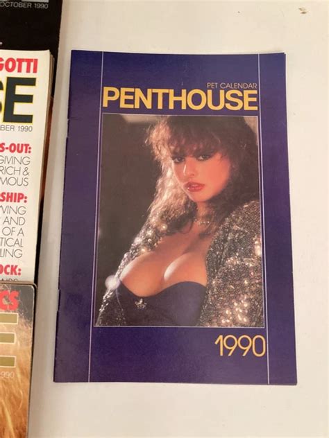 Penthouse Magazine 1990 Complete Full Year Lot Of 12 Issues Pet