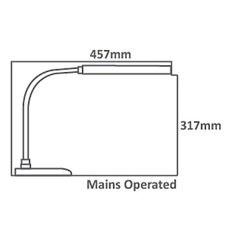 Single Tube Led Lamp Table Lamp Brightness Adjustment Sewing Online