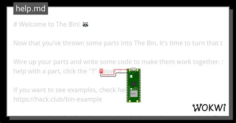The Bin Copy Wokwi ESP STM Arduino Simulator