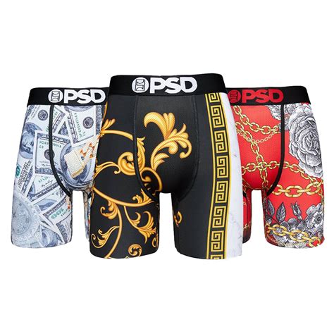 Psd Luxurious 3 Pack Boxer Briefs 321180087 Shiekh