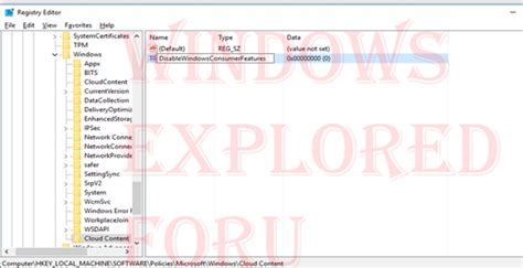 disable suggested apps in windows 10