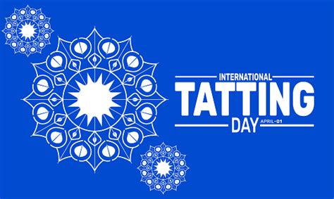 국제 태팅의 날 휴일 개념입니다 플래 카드 배경 인사말 카드 포스터 디자인 템플릿에 적합 텍스트 비문 표준 소셜 미디어 게시물 포함 4월에 대한 스톡 벡터 아트 및 기타