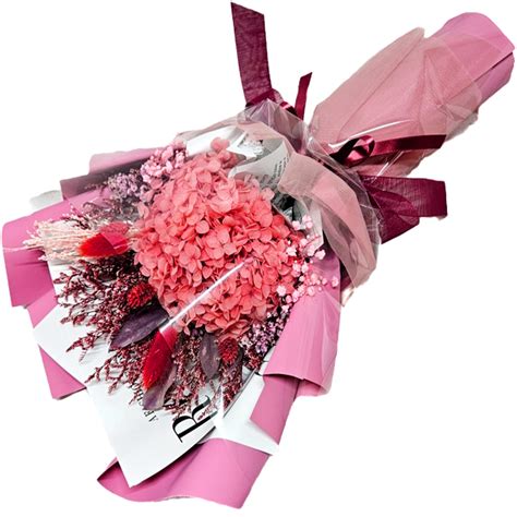 상품 상세보기 프리저브드드라이플라워 프리저브드완제품60프리저브드줄기수국랜덤발송5다발줄기수국꽃다발특대