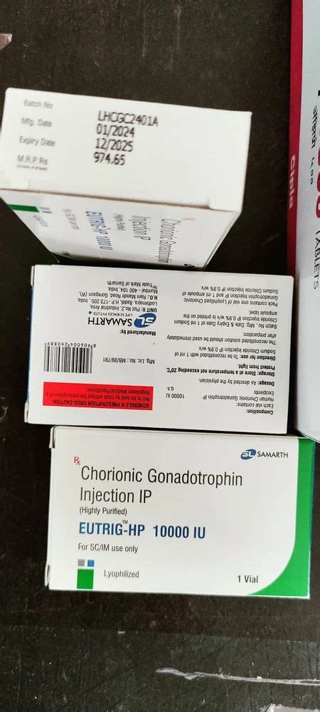 Hcg Injection At ₹ 481 Box Hcg Injections In Vadodara Id 24227032333